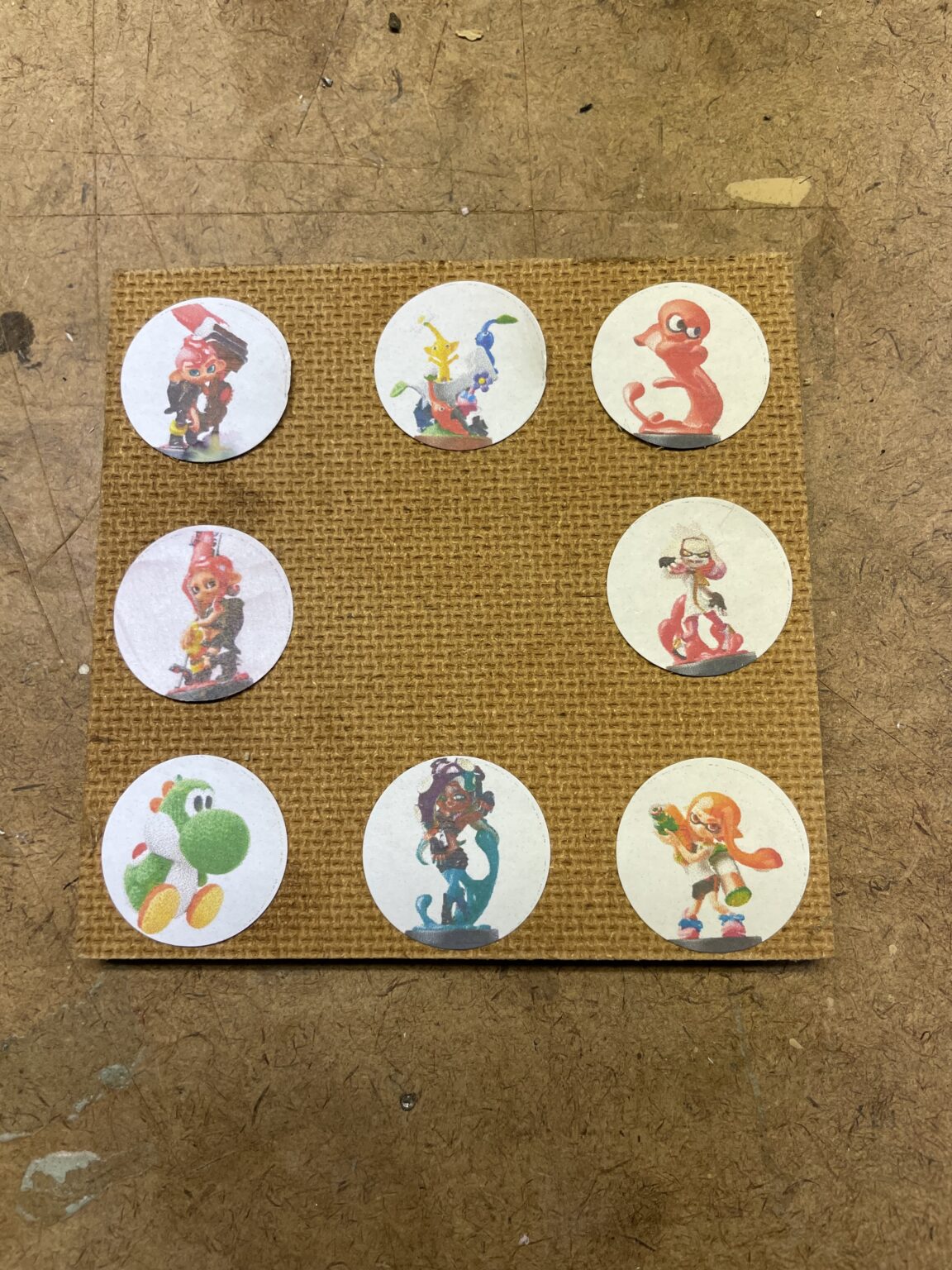 Amiibo Coasters – The Turbid Plaque